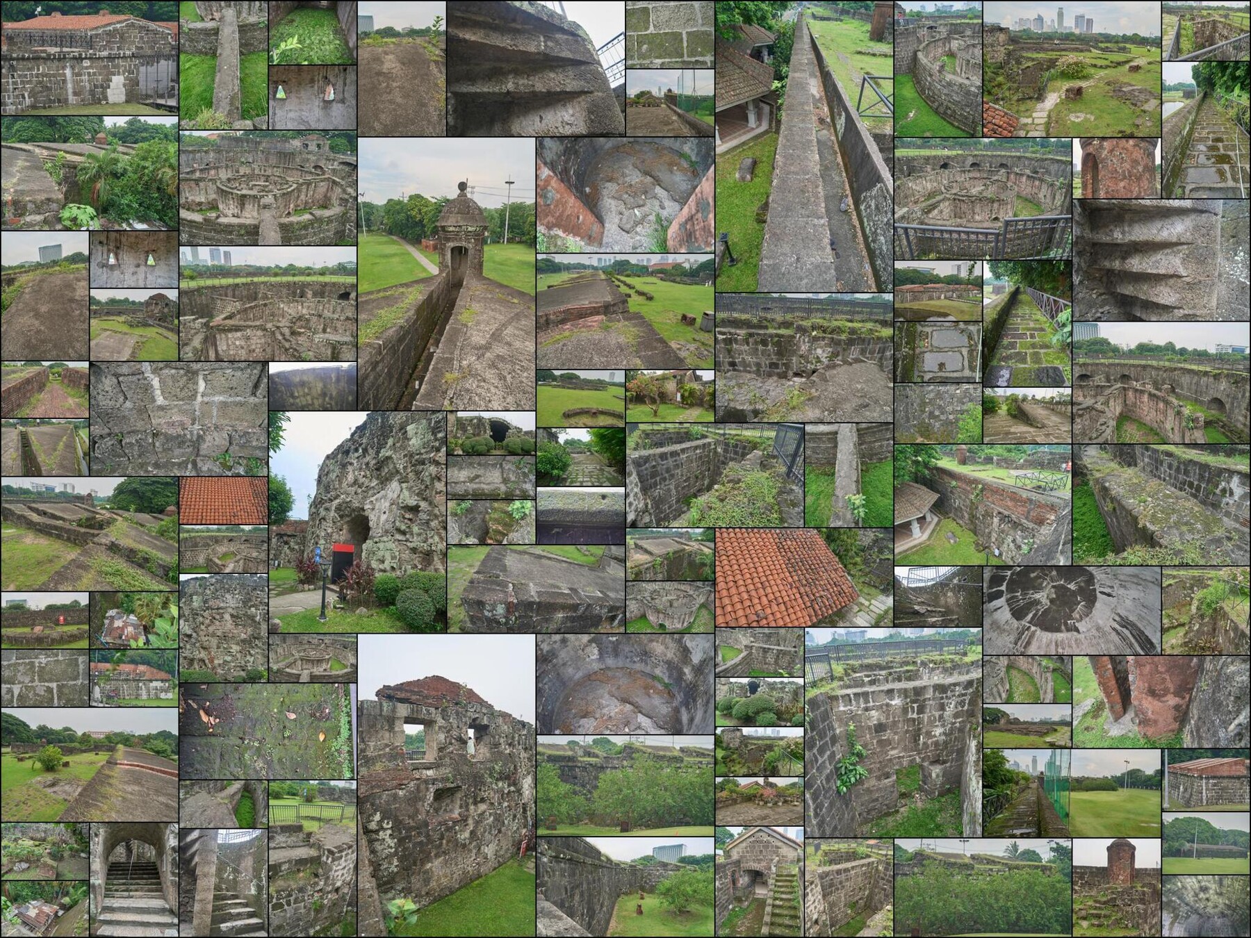 ArtStation - 185 photos of Colonial Spanish Round Bastion Fort Ruins ...