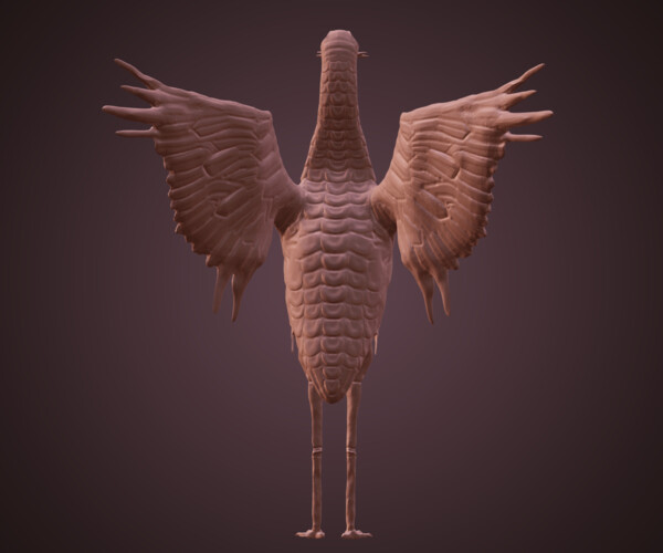 ArtStation - Bird Statue 3D Printable | Resources