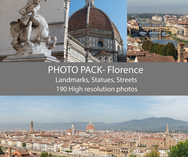 ArtStation - Florence Photo Pack | Resources