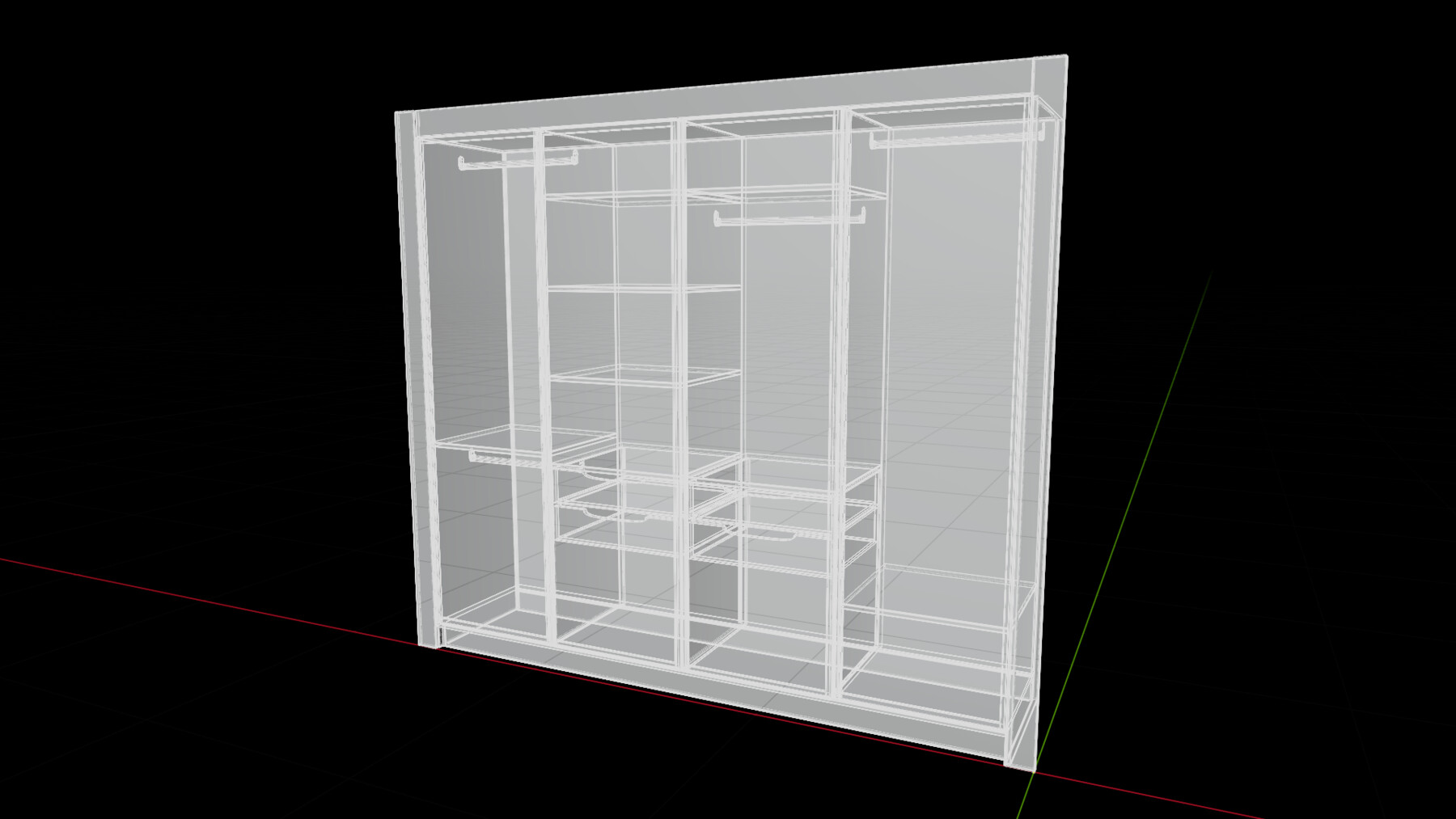 ArtStation - CLEAR GLASS WARDROBE | Resources