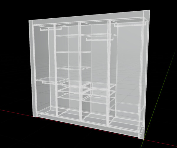 ArtStation - CLEAR GLASS WARDROBE | Resources