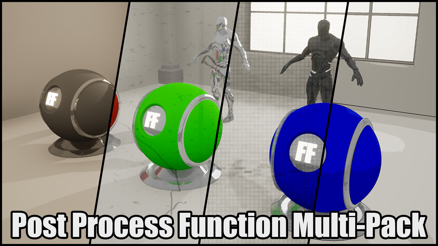Artstation Unreal Post Process Function Multi Pack Game Assets