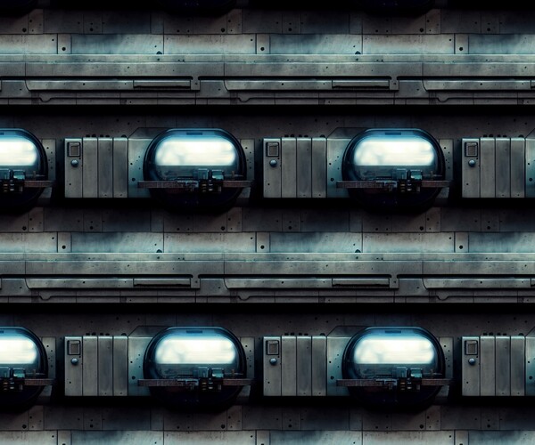 ArtStation - Textures of Sci-fi Pattern Vol.1 | Artworks