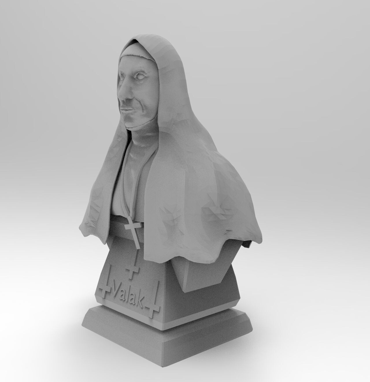 ArtStation - The Nun 3D Printable | Resources