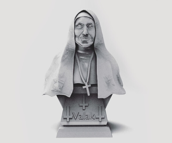 ArtStation - The Nun 3D Printable | Resources