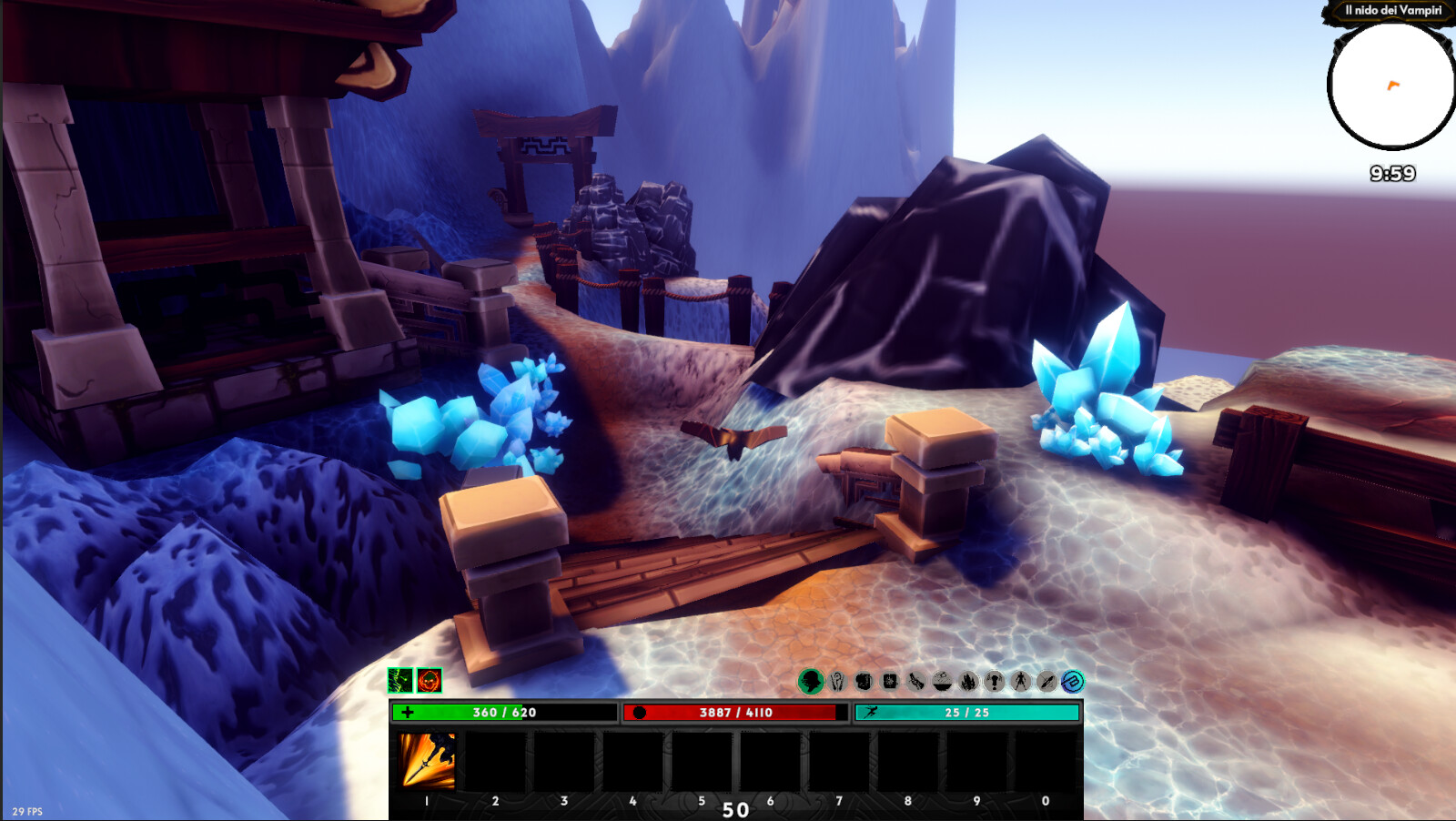 ArtStation - Low Poly Hand Painted Fantasy Crystals Pack for Unity ...