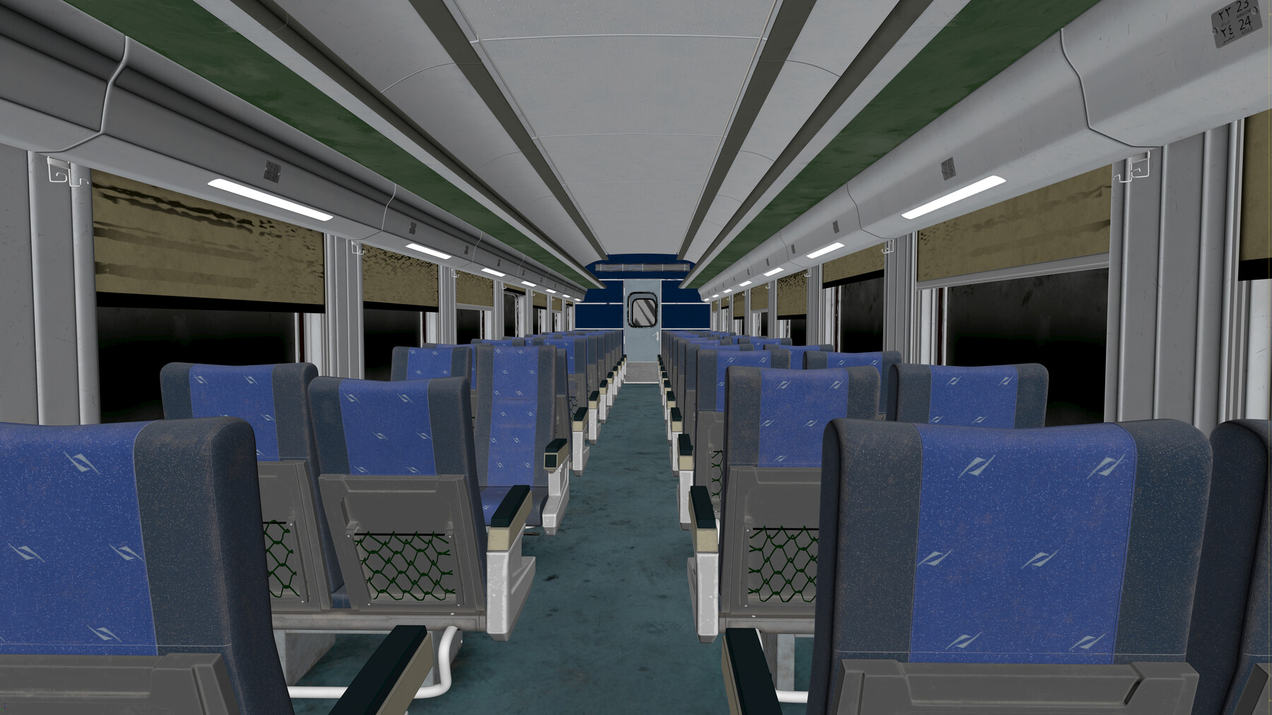 ArtStation - Railway Train Interior | Resources