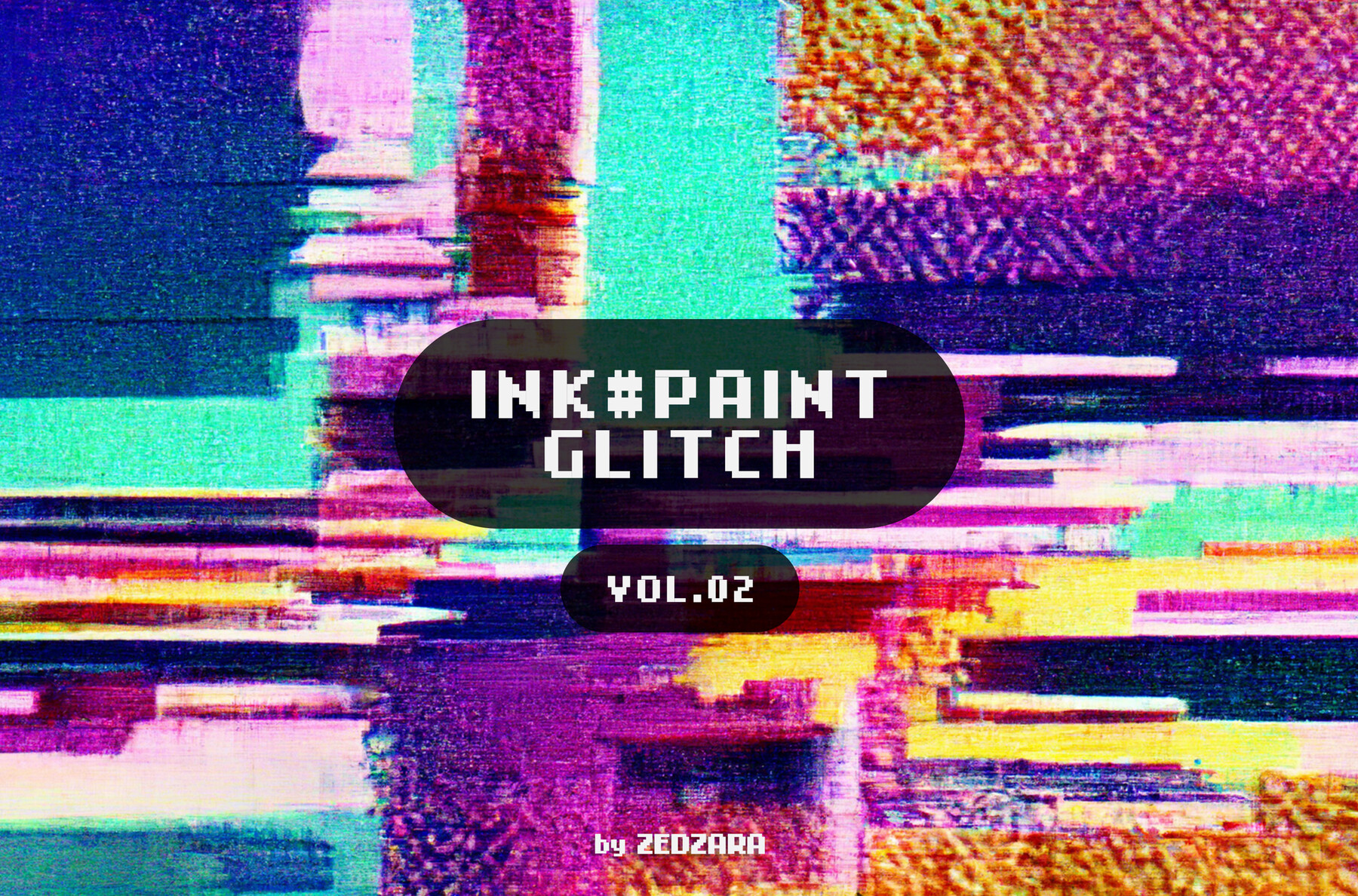 ArtStation - Glitch - INK_PAINT - Textures VOL.o2 // Generated Overlay ...