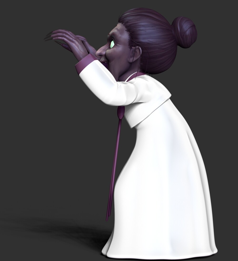 ArtStation - Ghost Grandmother - Halloween | Resources