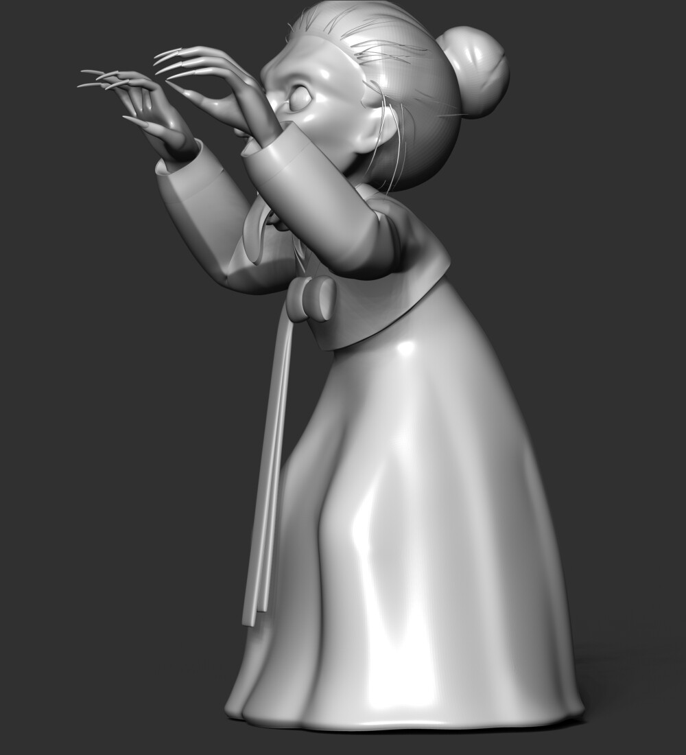 ArtStation - Ghost Grandmother - Halloween | Resources