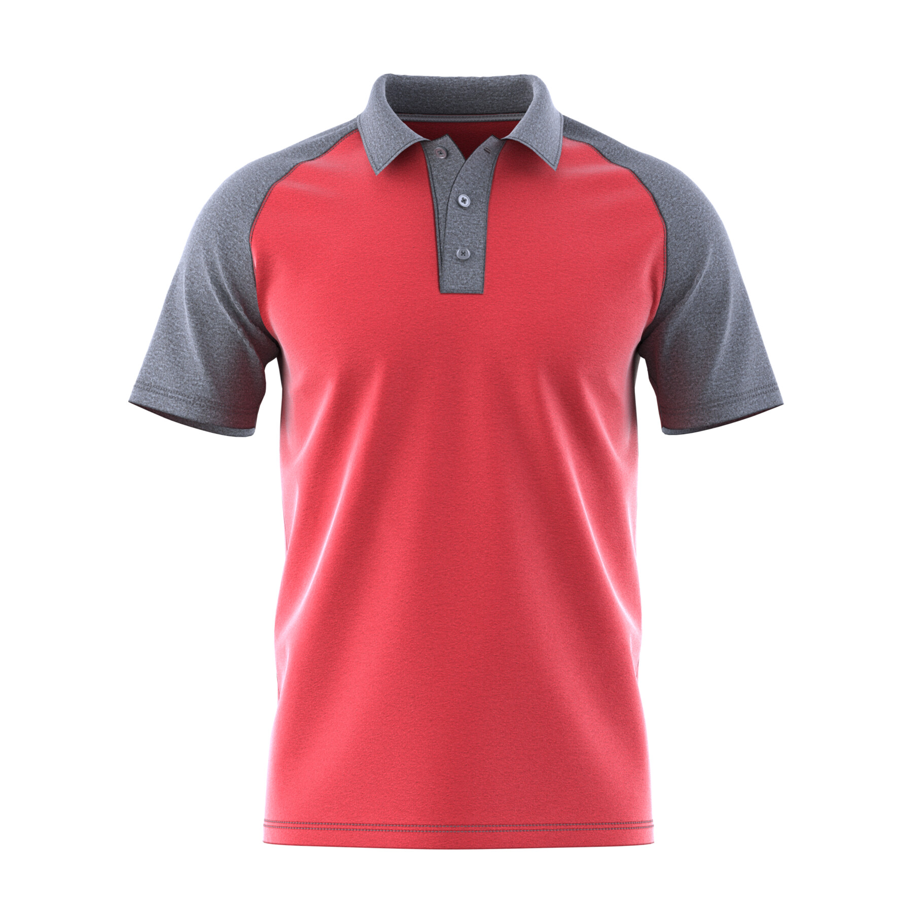 ArtStation - Men Raglan SS Polo | Game Assets