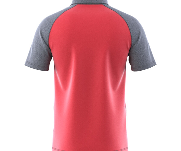 ArtStation - Men Raglan SS Polo | Game Assets