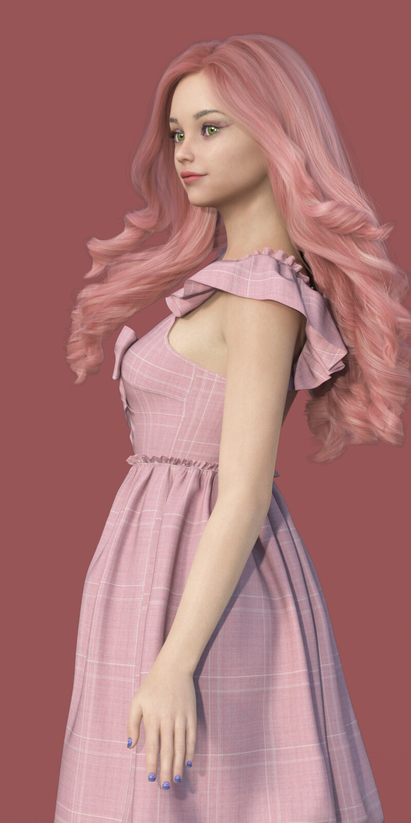 ArtStation - Inas For Genesis 8 Female | Game Assets