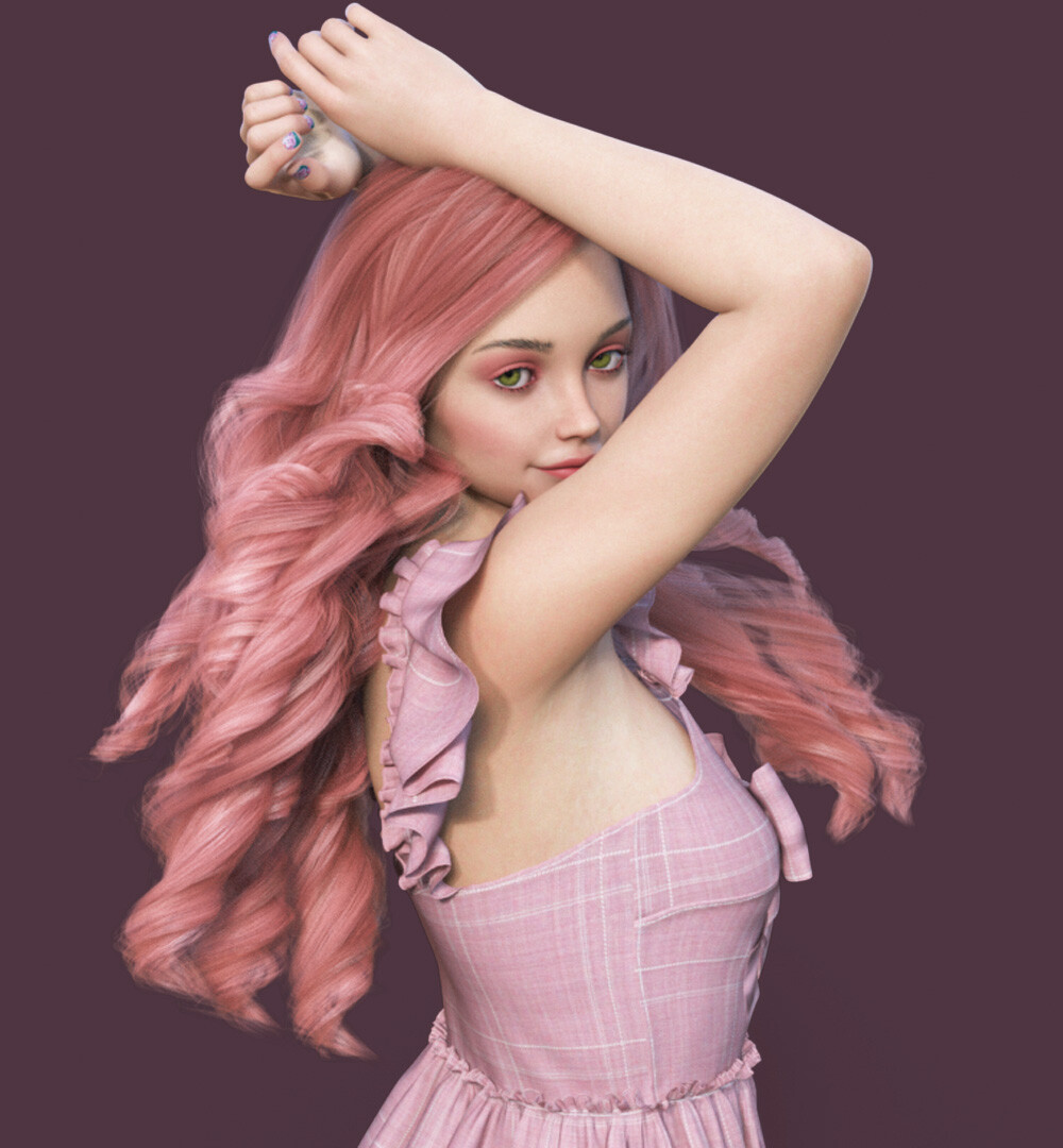 ArtStation - Inas For Genesis 8 Female | Game Assets