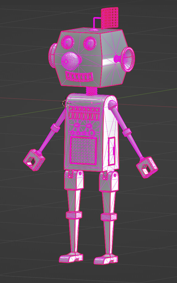 ArtStation - Robot cartoon | Game Assets