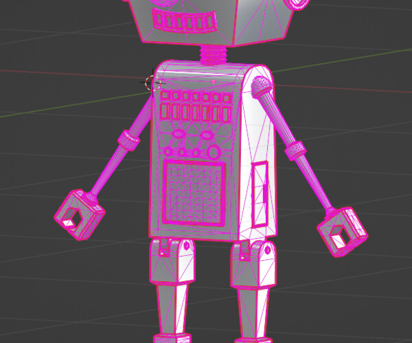 ArtStation - Robot cartoon | Game Assets