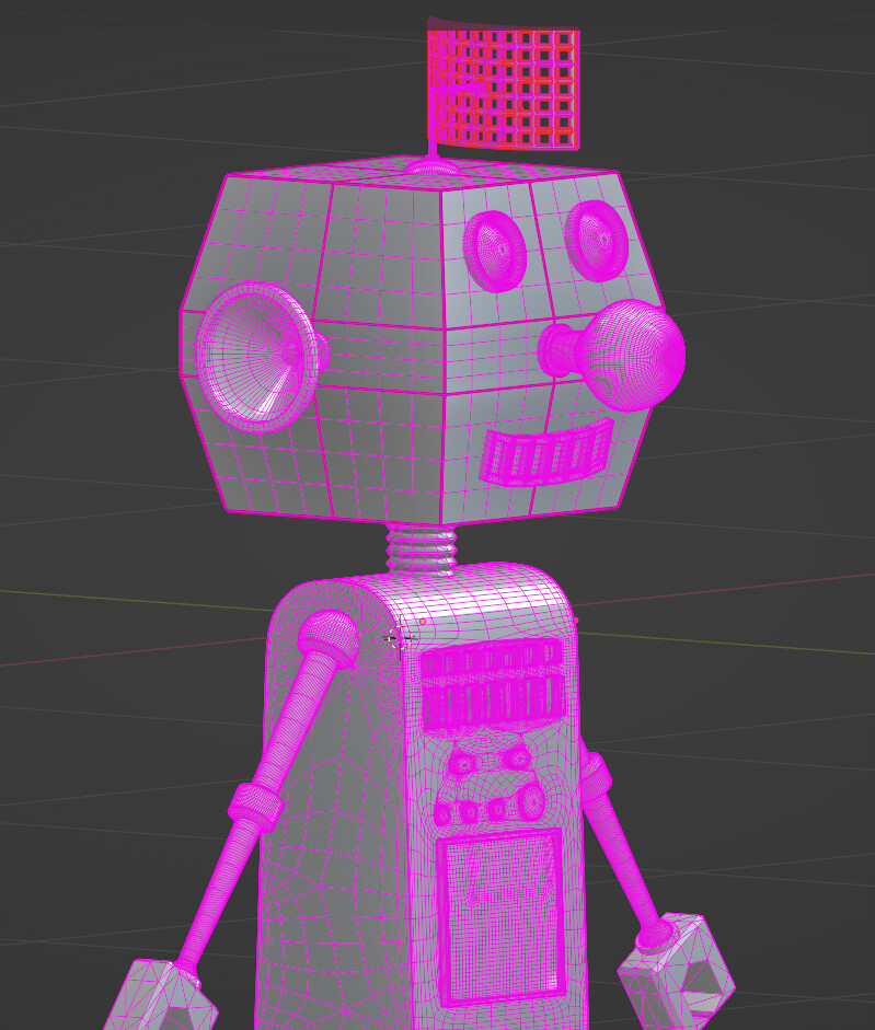 ArtStation - Robot cartoon | Game Assets