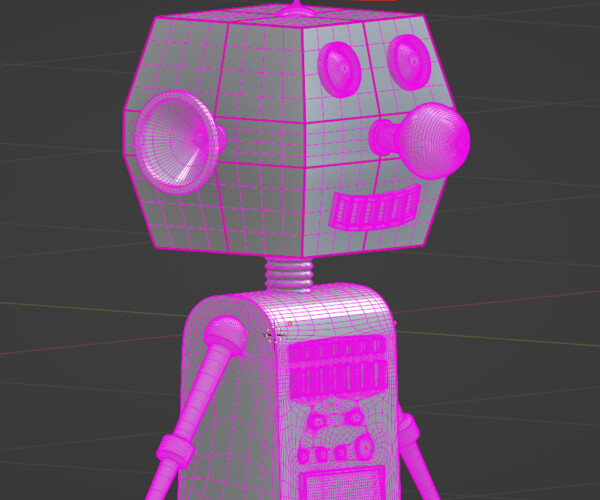 ArtStation - Robot cartoon | Game Assets