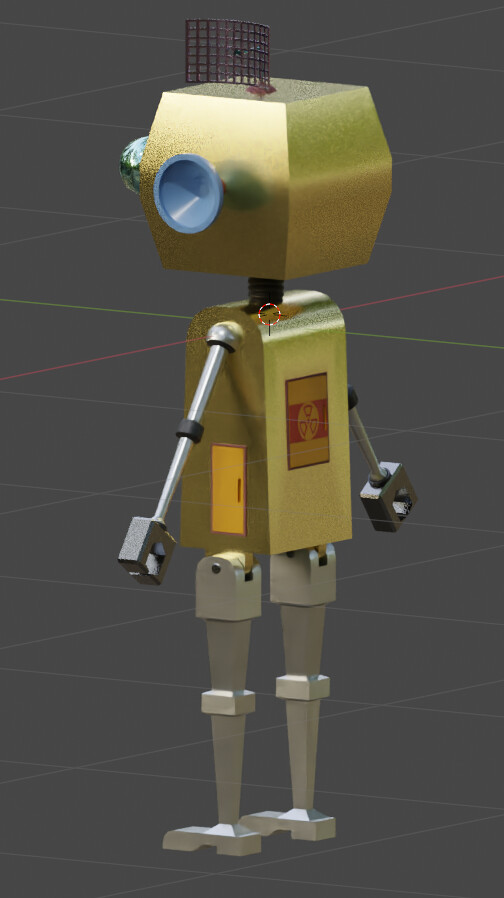ArtStation - Robot cartoon | Game Assets
