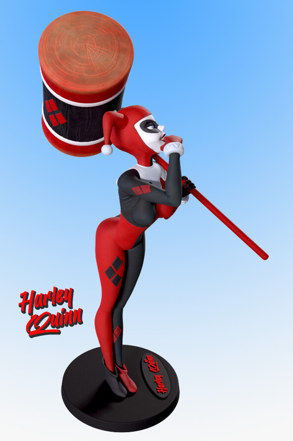 ArtStation - Harley Quinn - 3D Print Model (STL) | Resources