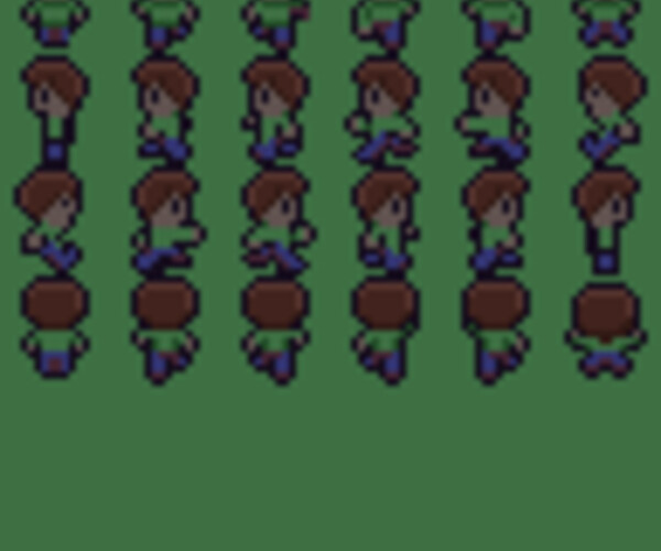 ArtStation - Pixel Men I | Game Assets