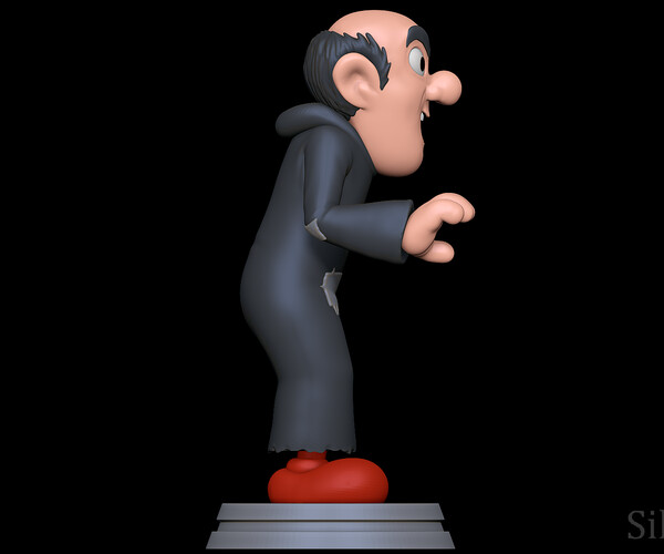 ArtStation - Gargamel - Smurfs 3D print model | Resources
