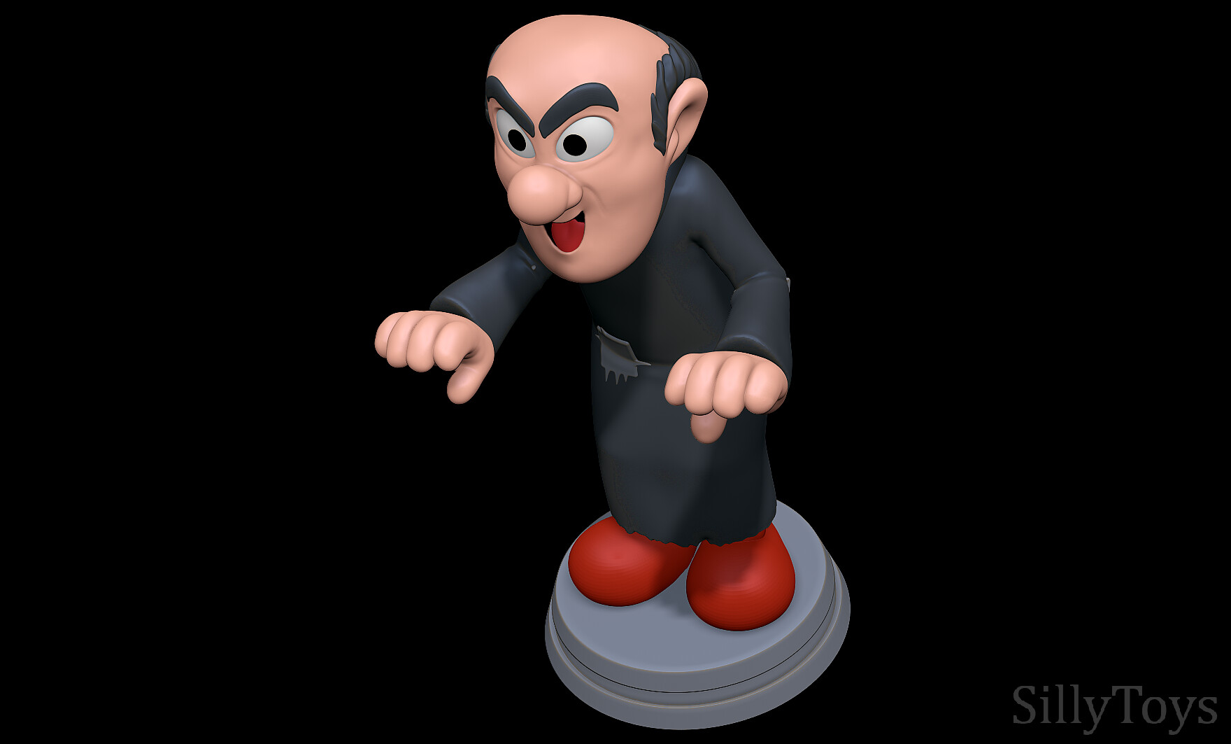 ArtStation - Gargamel - Smurfs 3D print model | Resources