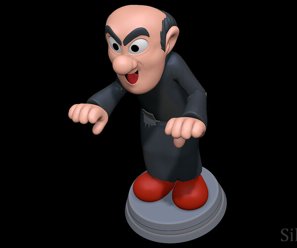 ArtStation - Gargamel - Smurfs 3D print model | Resources