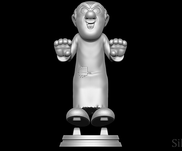 ArtStation - Gargamel - Smurfs 3D print model | Resources