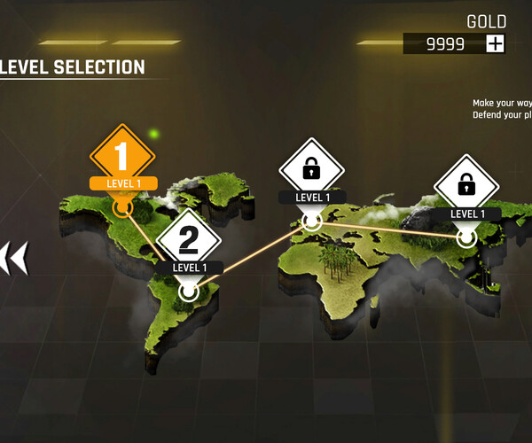 ArtStation - WarTank - Game User Interface | Game Assets