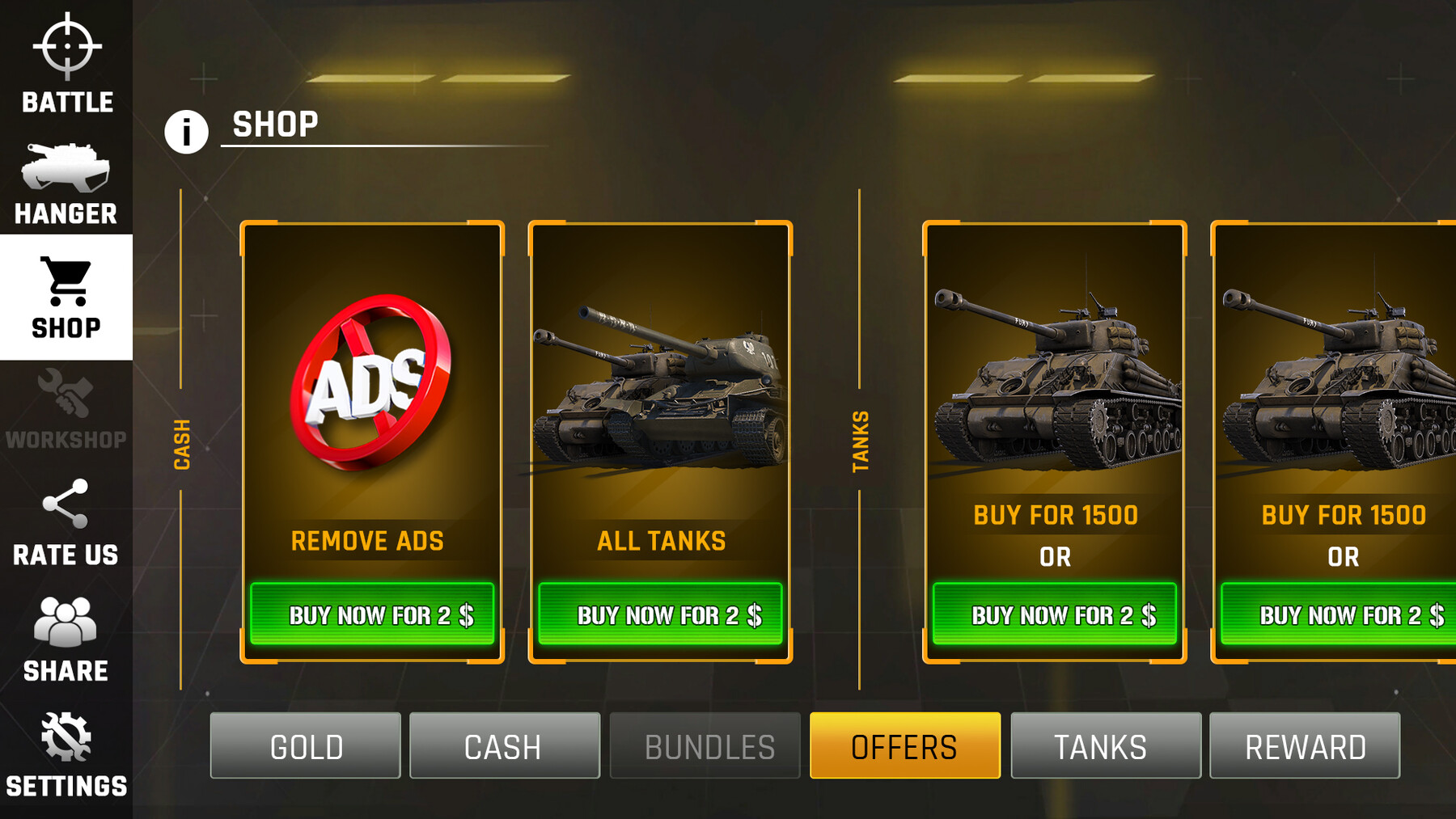 ArtStation - WarTank - Game User Interface | Game Assets