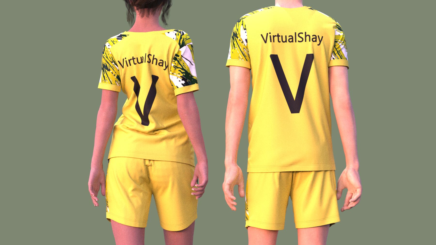 ArtStation - Soccer Uniform | Game Assets