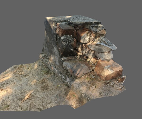 ArtStation - Stone Wall Low Poly | Game Assets