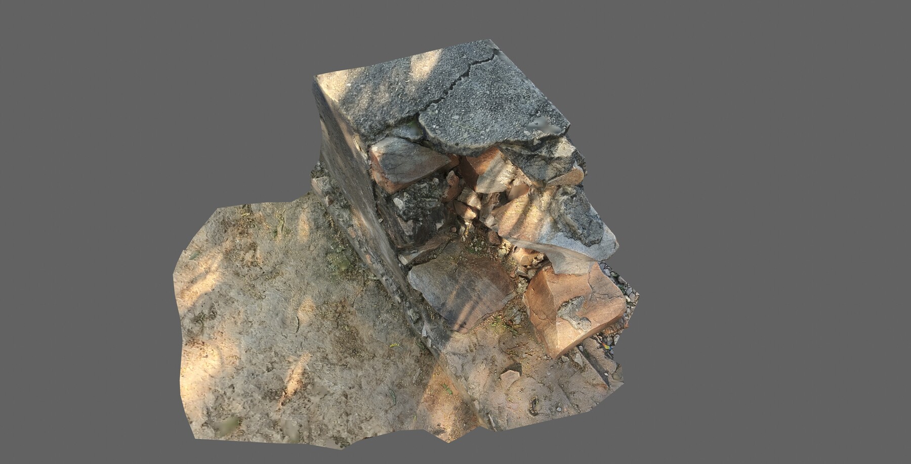 ArtStation - Stone Wall Low Poly | Game Assets