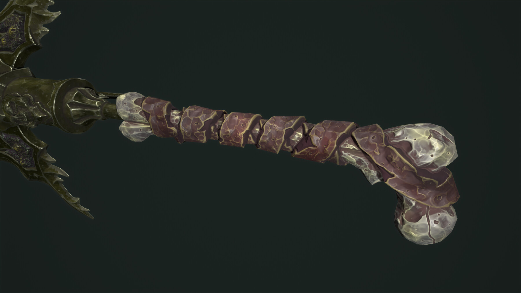 ArtStation - Undead mace | Game Assets