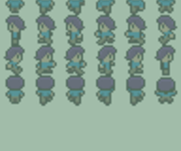 ArtStation - Pixel Girl II | Game Assets