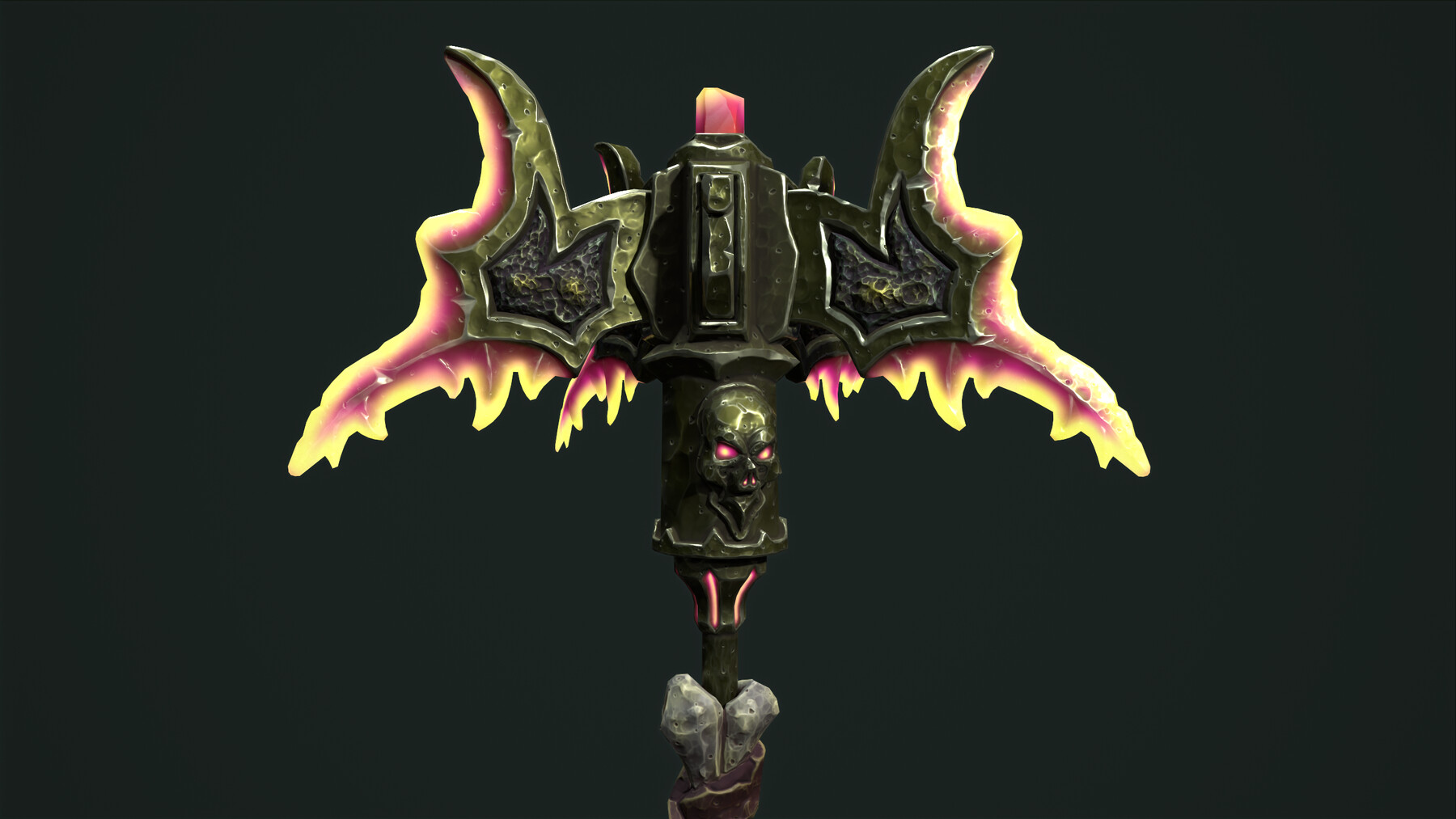 ArtStation - Undead mace | Game Assets