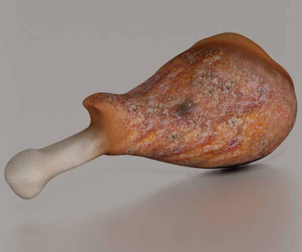 ArtStation - CHICKEN LEG GAME READY LOW POLY | Game Assets