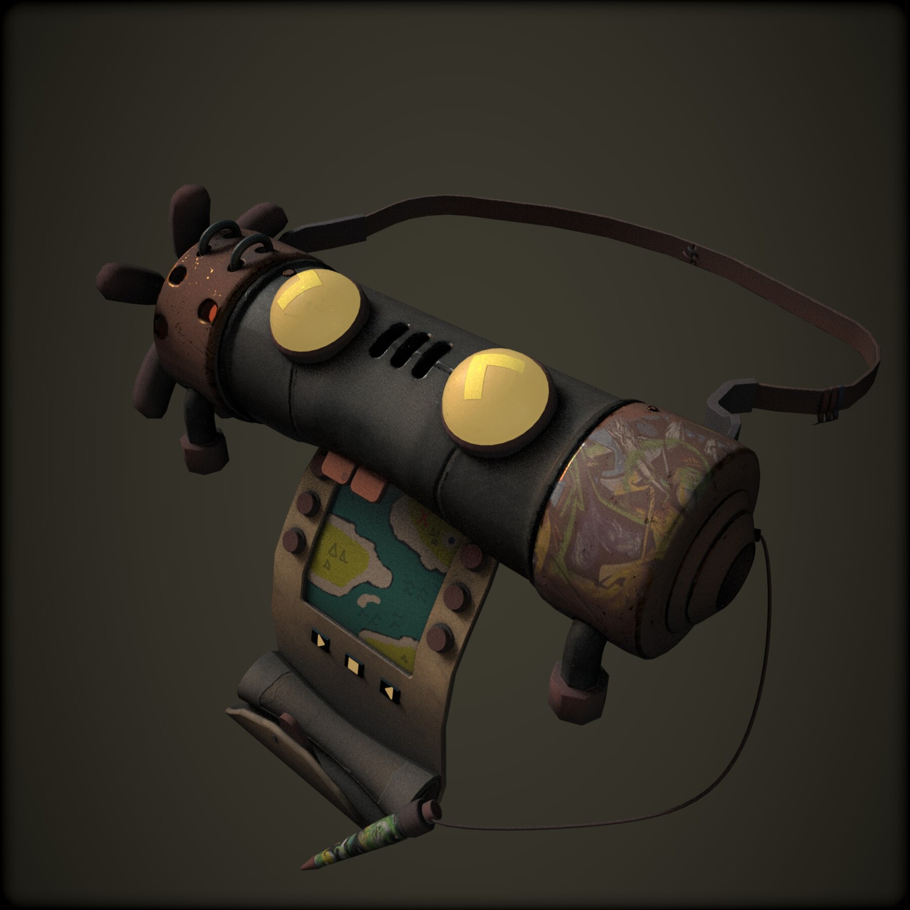 ArtStation - A Concept model | Game Assets