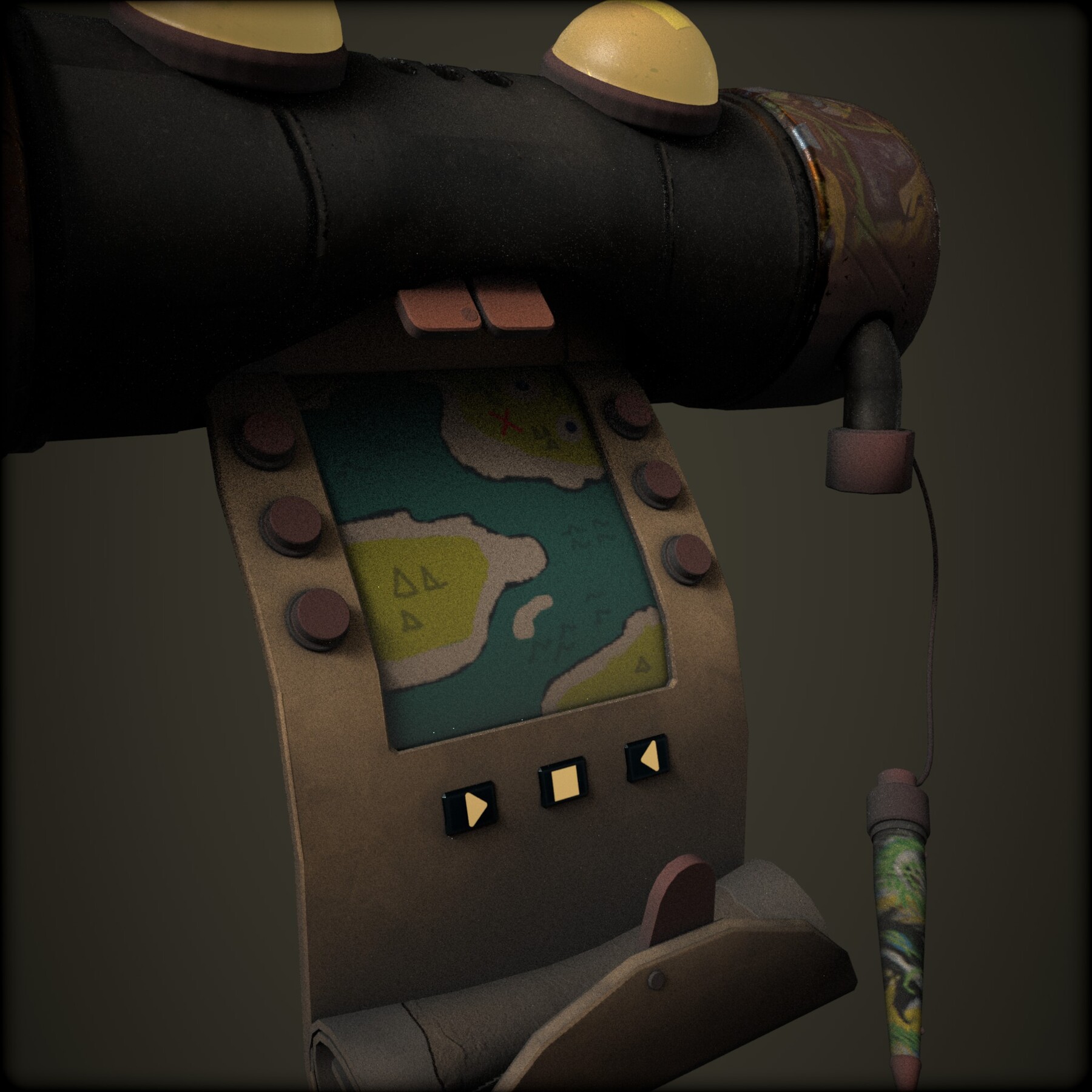 ArtStation - A Concept model | Game Assets