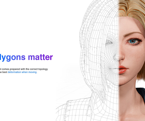 ArtStation - Android 18 DBZ - Game Ready 3D model - UE4- low-poly 3d ...