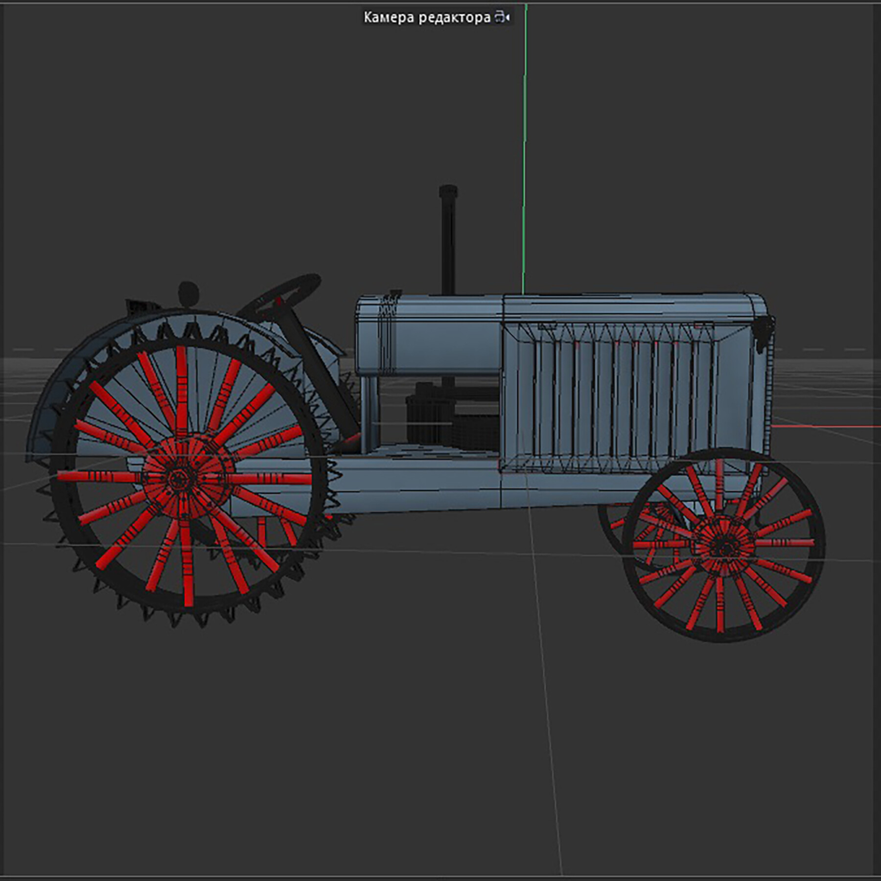 ArtStation - tractor 30s | Game Assets