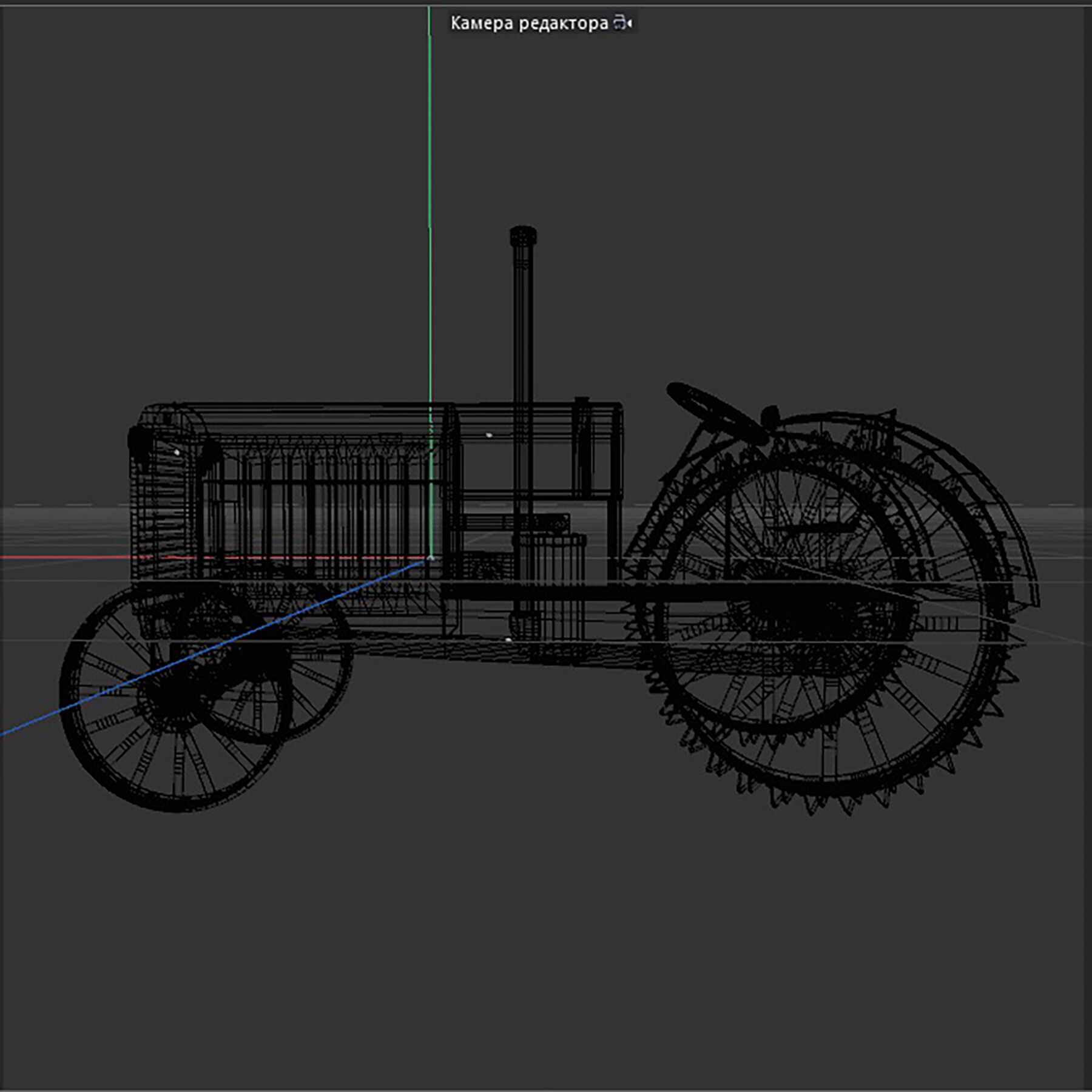 ArtStation - tractor 30s | Game Assets