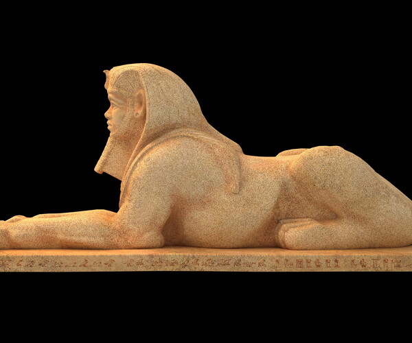 ArtStation - Ancient Egyptian Sphinx 4K | Resources