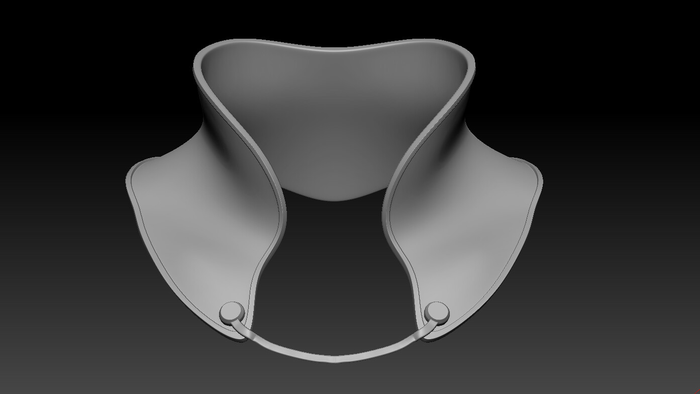 ArtStation - High-poly model Neck armor | Resources