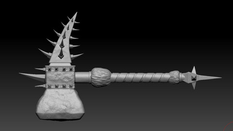 ArtStation - High-poly model Hammer | Resources
