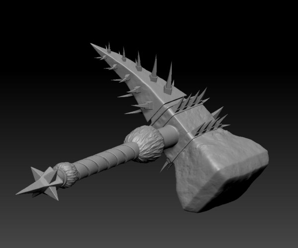 ArtStation - High-poly model Hammer | Resources