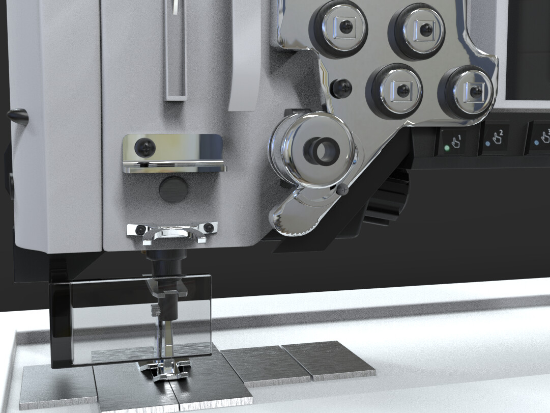 ArtStation - JUKI LU2800 Sewing machine 3d model | Resources