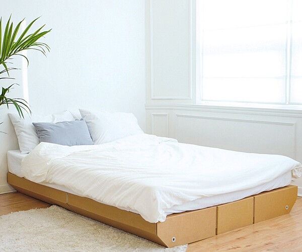 ArtStation - Barley Paper Bed Bed Frame | Resources