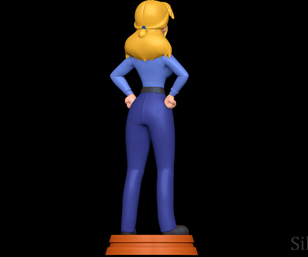 ArtStation - Miranda Wright - Bonkers 3D print model | Resources